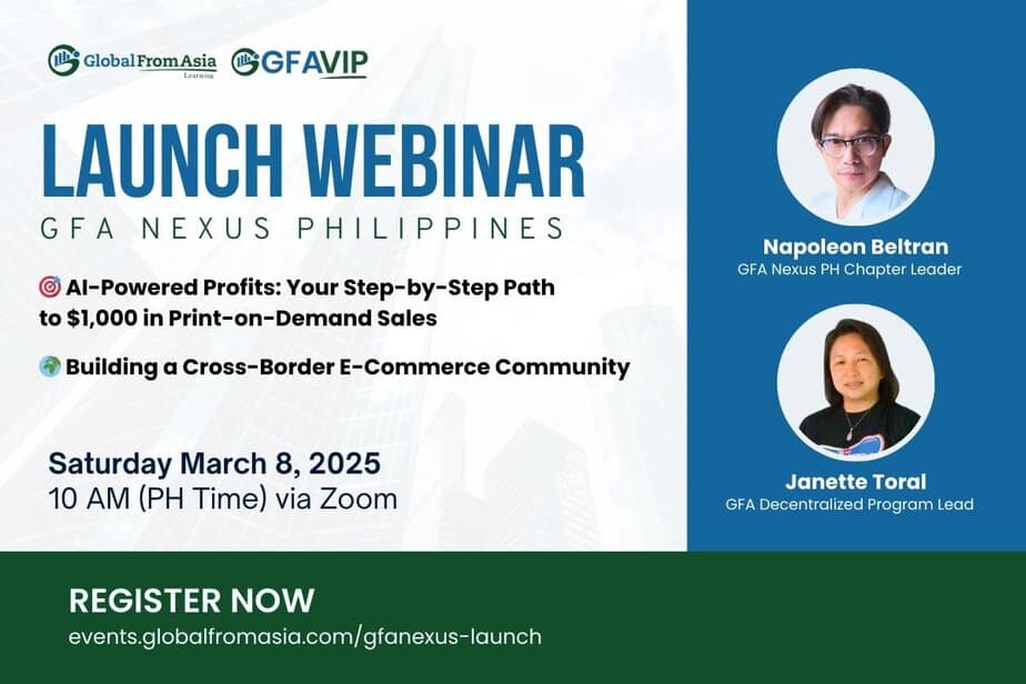 GFA Nexus Philippines Launches with a Power-Packed Webinar on AI and Cross-Border E-Commerce